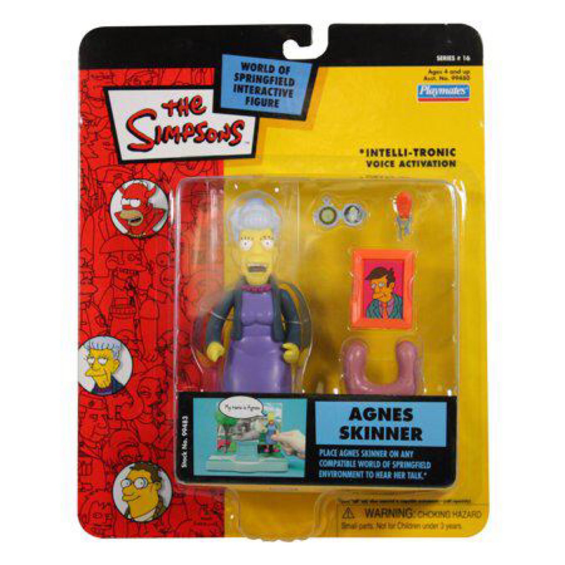 The Simpson Series 16 World of Springfield Agnes Skinner Interactive ...
