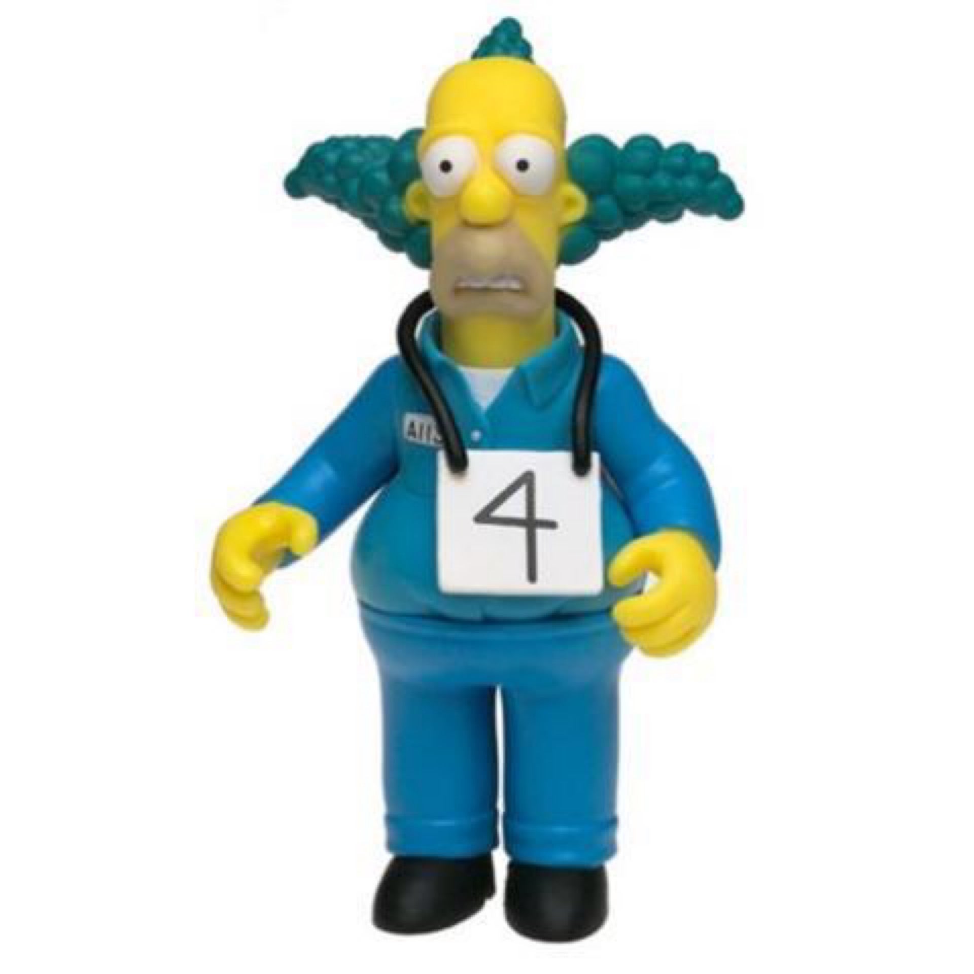 The Simpsons Series 9 World of Springfield Busted Krusty The Clown ...