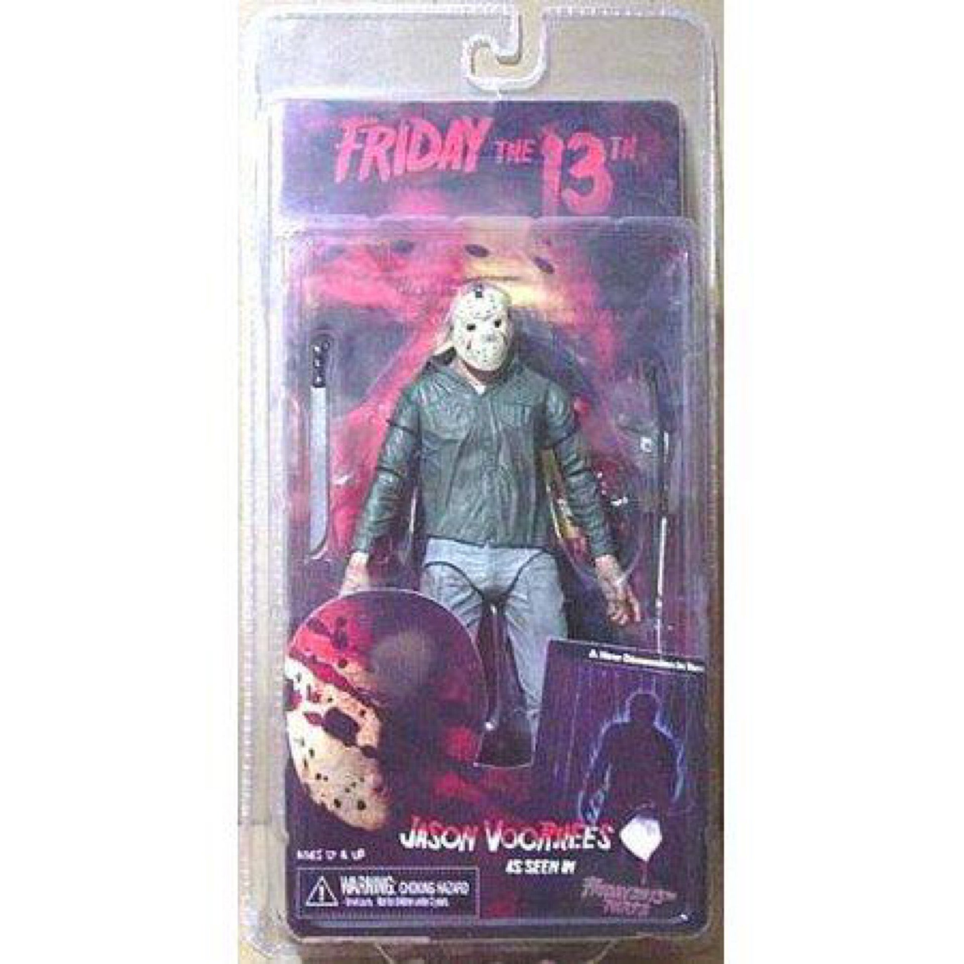 Friday the 13th Movie Part 3 Series 1 Jason Voorhees Part 3 7in Action ...
