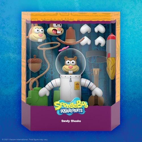 SpongeBob SquarePants Ultimates Sandy Cheeks 7-Inch Action Figure ...