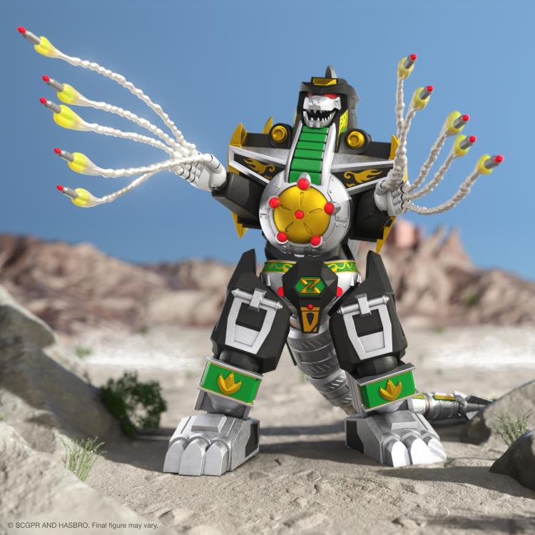 Mighty Morphin Power Rangers ULTIMATES! Dragonzord Figure | Zombie Hideout