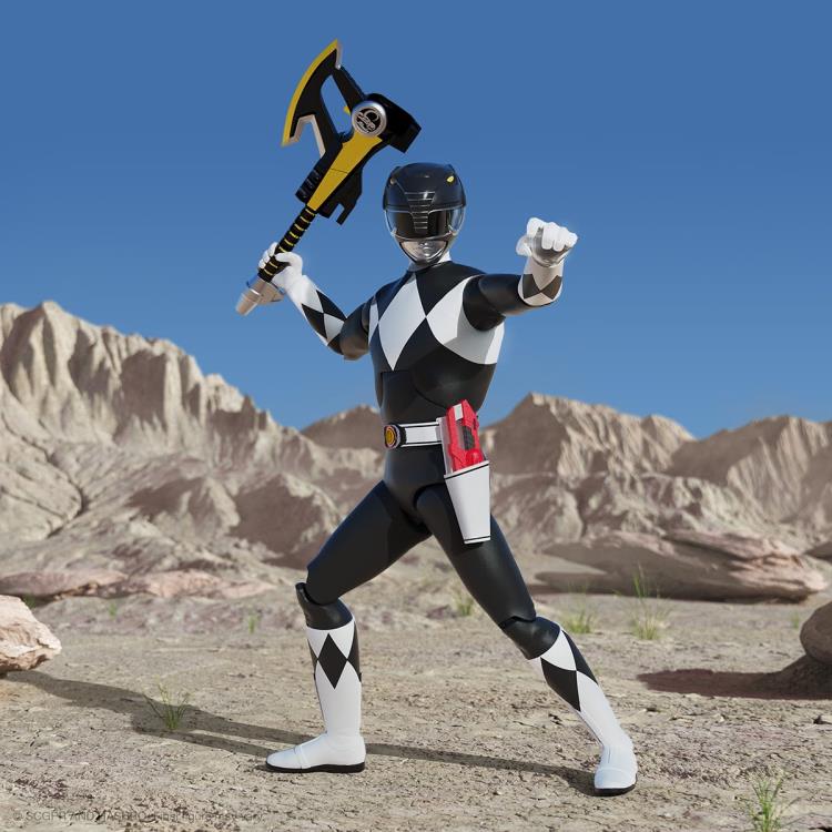 Power Rangers Ultimates Black Ranger 7-Inch Action Figure | Zombie Hideout
