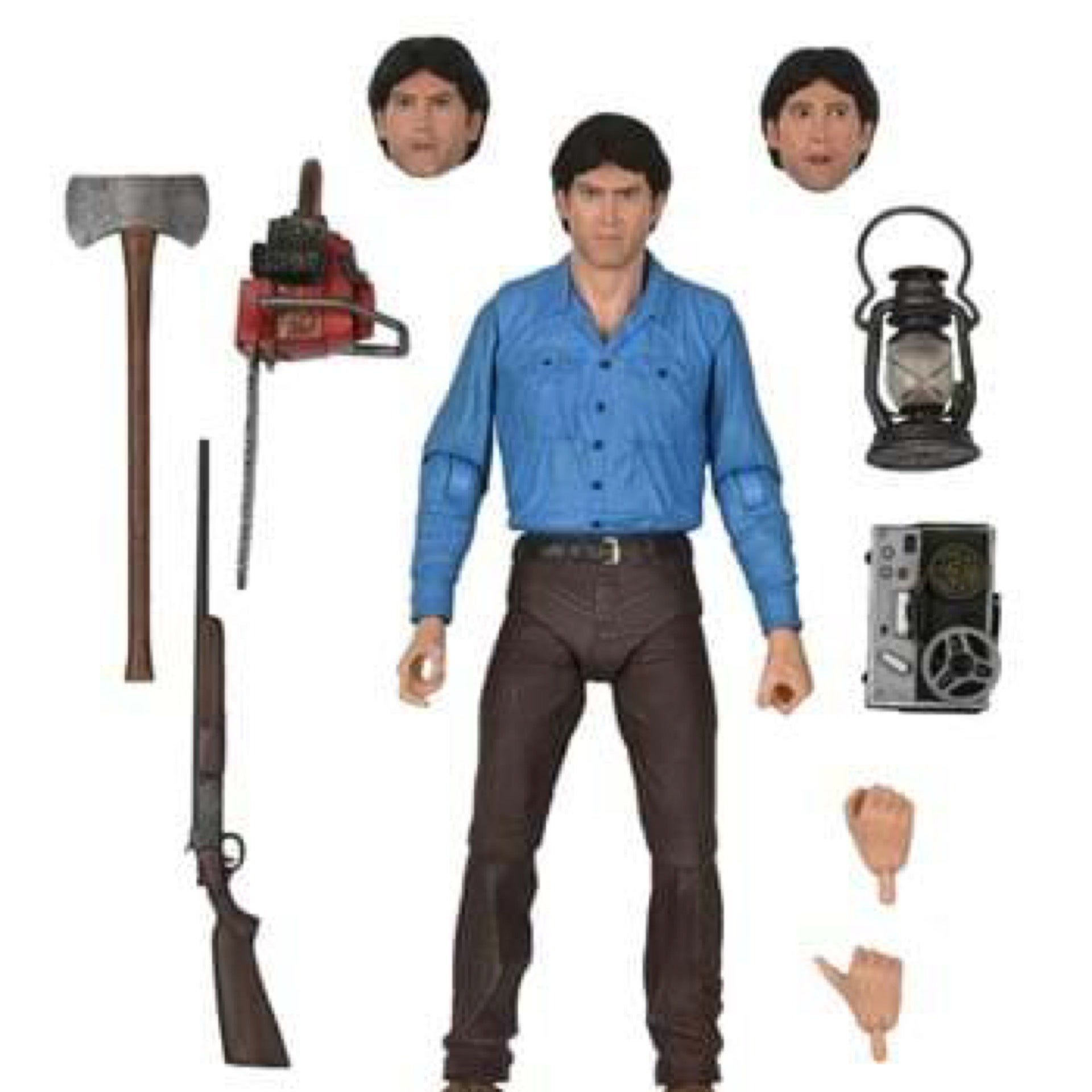 NECA Evil Dead 40th Anniversary Ultimate Ash 7" Scale Action Figure ...
