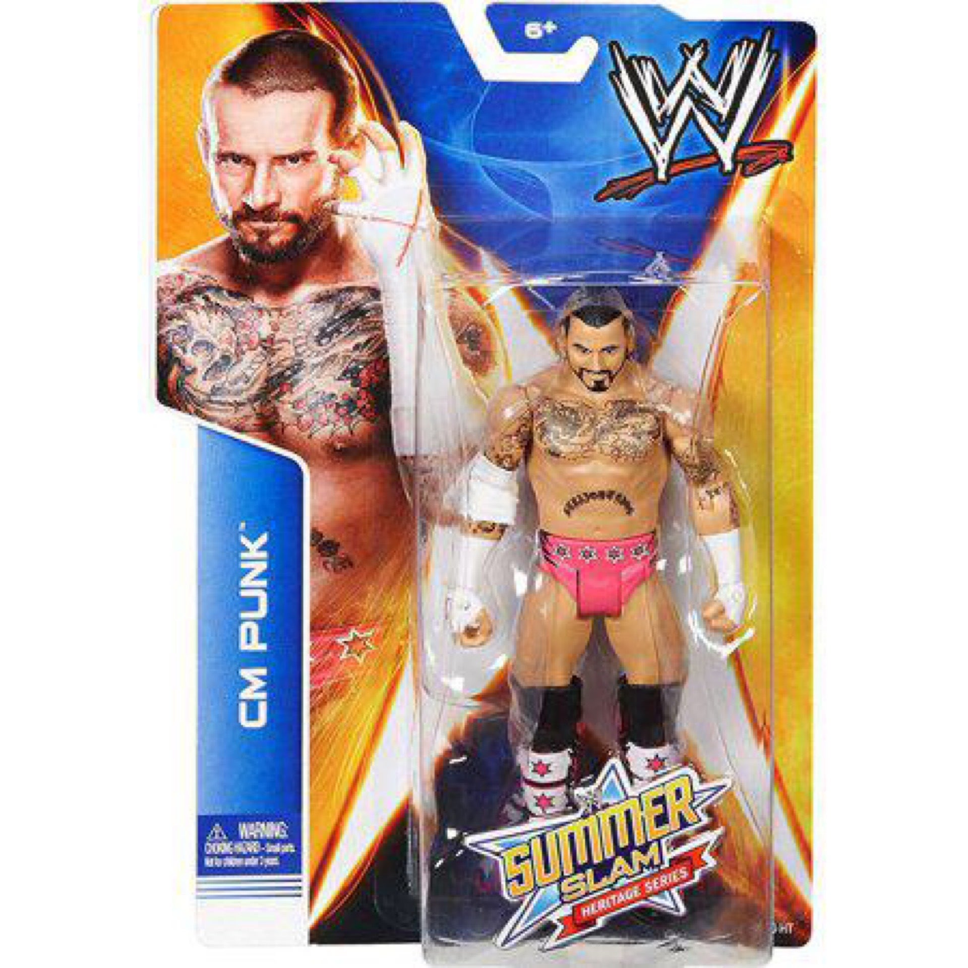 WWE Wrestling Heritage Series CM Punk Action Figure | Zombie Hideout